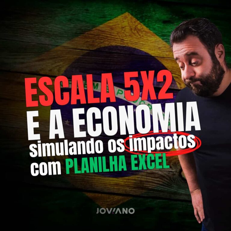 Escala 5x2 : simular impactos com planilha Excel